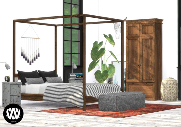 Crocus Bedroom by wondymoon - Liquid Sims