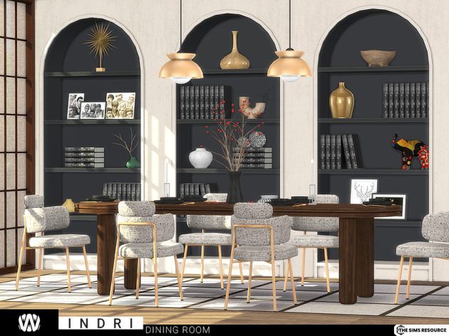 Indri Dining by wondymoon - Liquid Sims