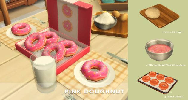 Pink Doughnuts by ONI - Liquid Sims