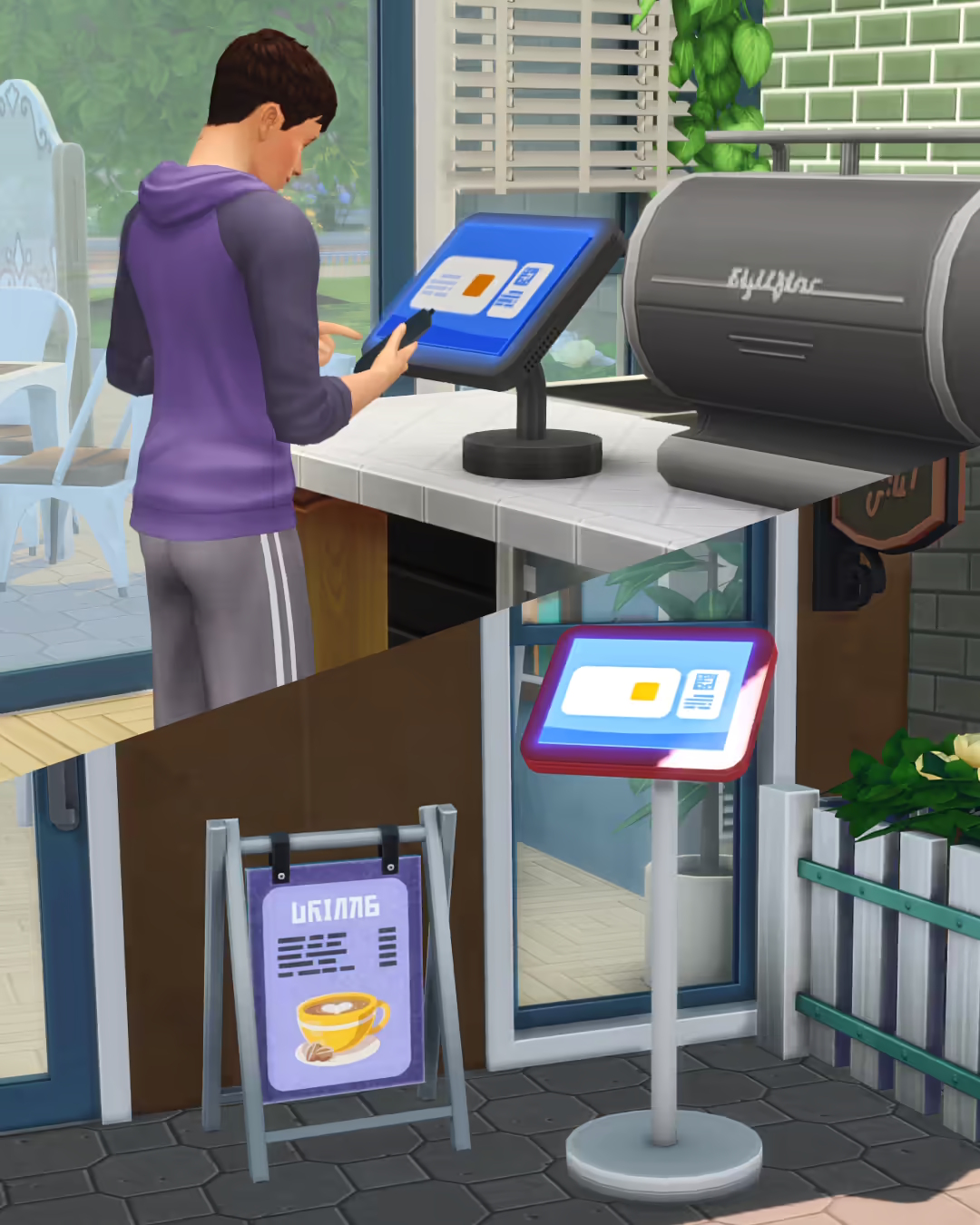 Functional Check-In Terminal by SIXAM - Liquid Sims